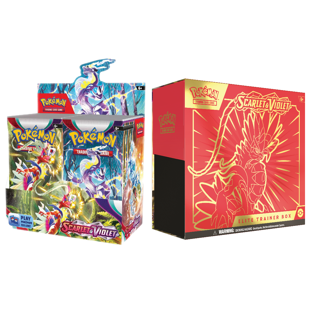 Pokemon Scarlet & Violet: Base Set - Booster Box & ETB [BUNDLE]